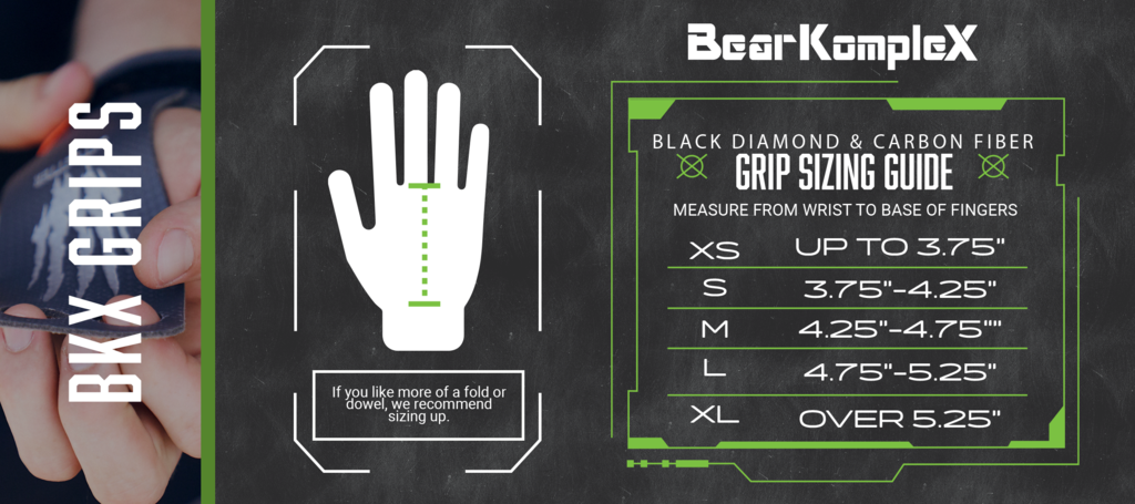 Bear KompleX Black Diamond Grips - No Hole Speed Grips - Essential WOD ...